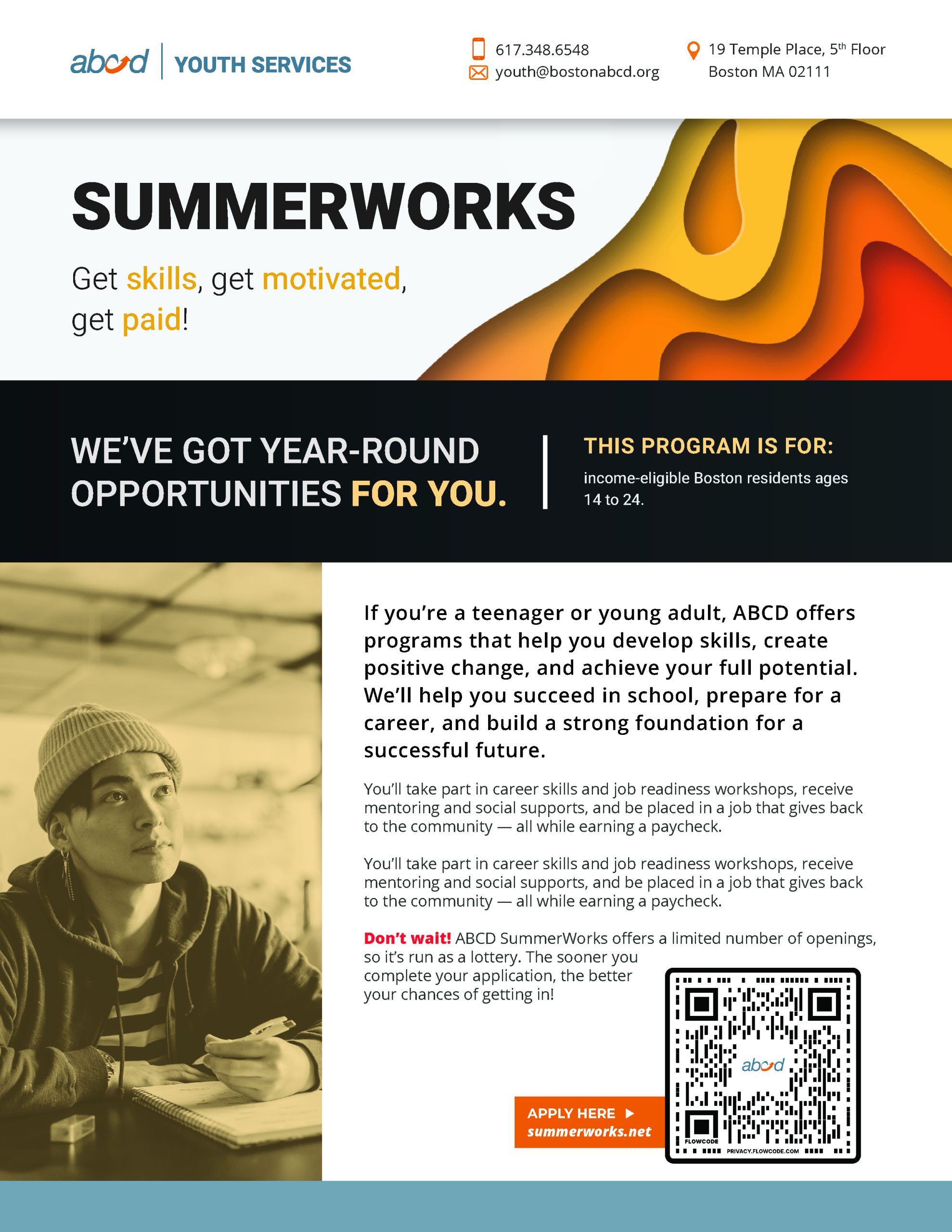 SummerWorks - ABCD Action for Boston Community Development