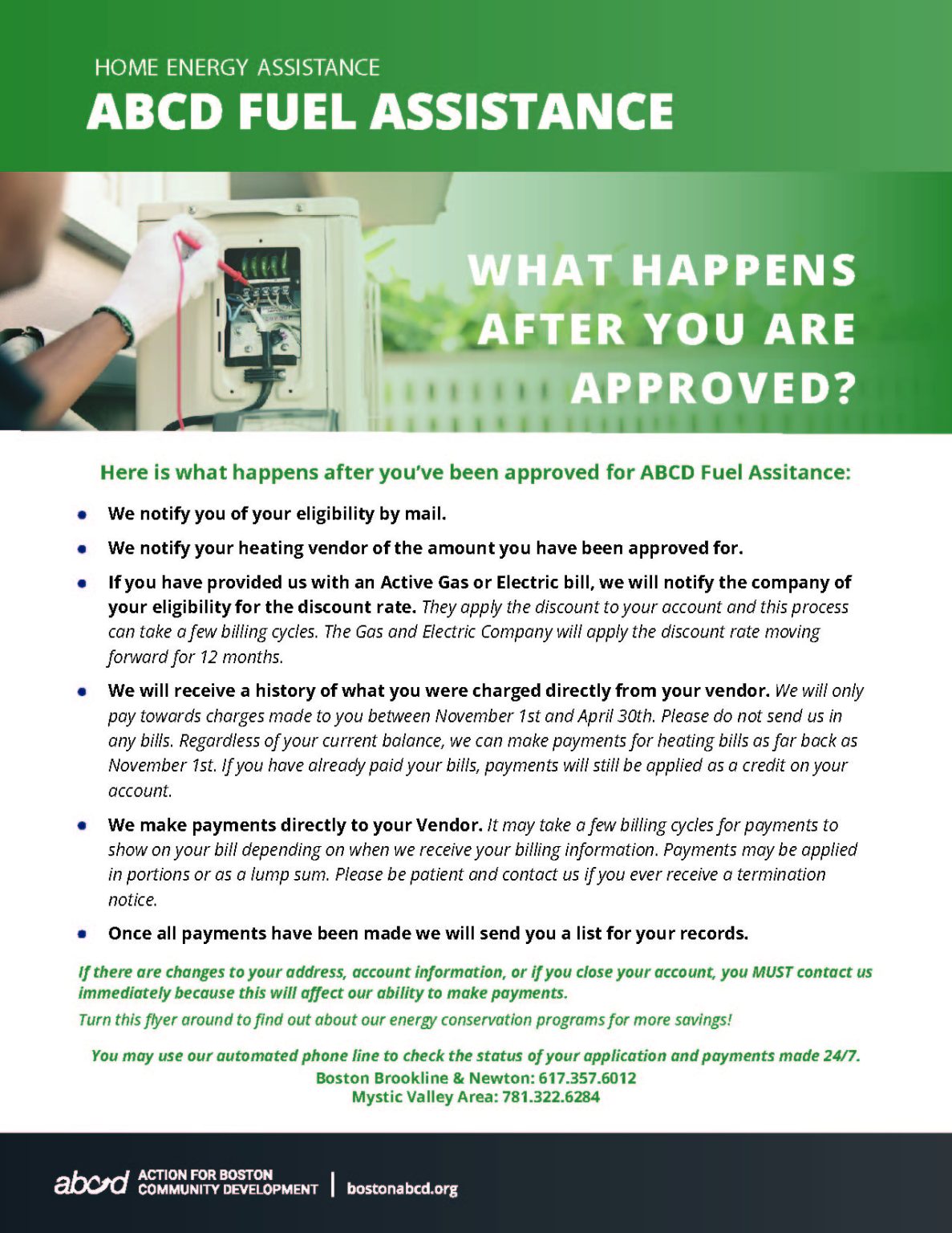 Fuel Assistance (HEAP) - Action for Boston Community Development