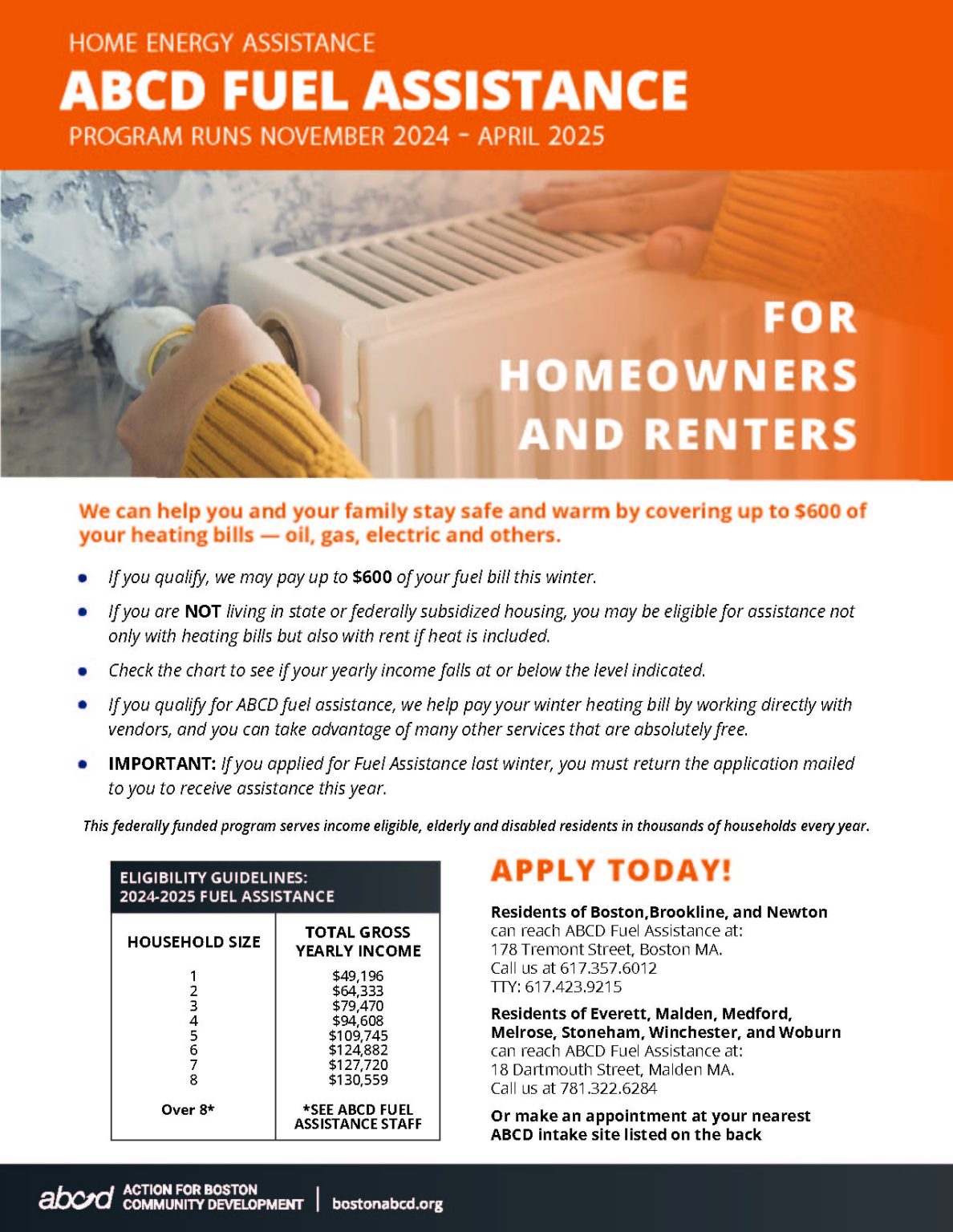 Fuel Assistance (HEAP) - Action for Boston Community Development