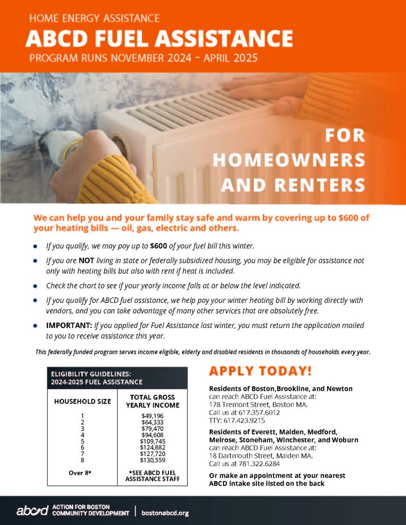 Fuel Assistance (HEAP) - Action for Boston Community Development